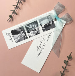 Luxury Photo-Strip Card with Organza Ribbon – PrettieCo